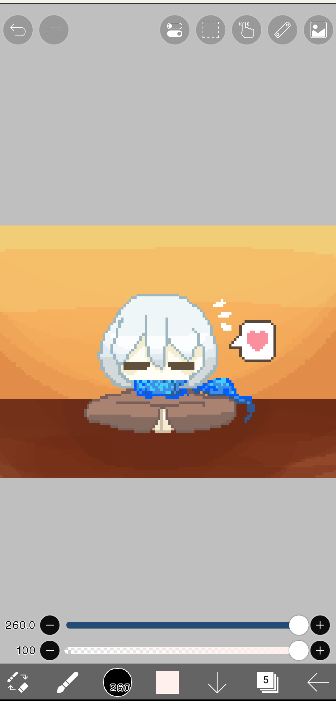 【私流】ibisPaint Xでのドット絵制作に使える機能紹介｜布団こたつ＠ドット絵／イラスト制作｜coconalaブログ