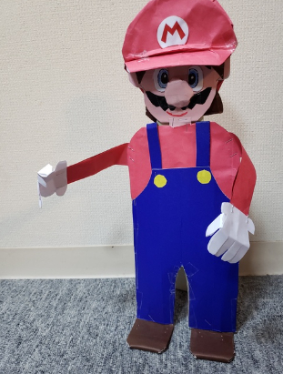空き箱・包装紙・ビニール袋で作ったマリオです｜suou1207｜coconalaブログ