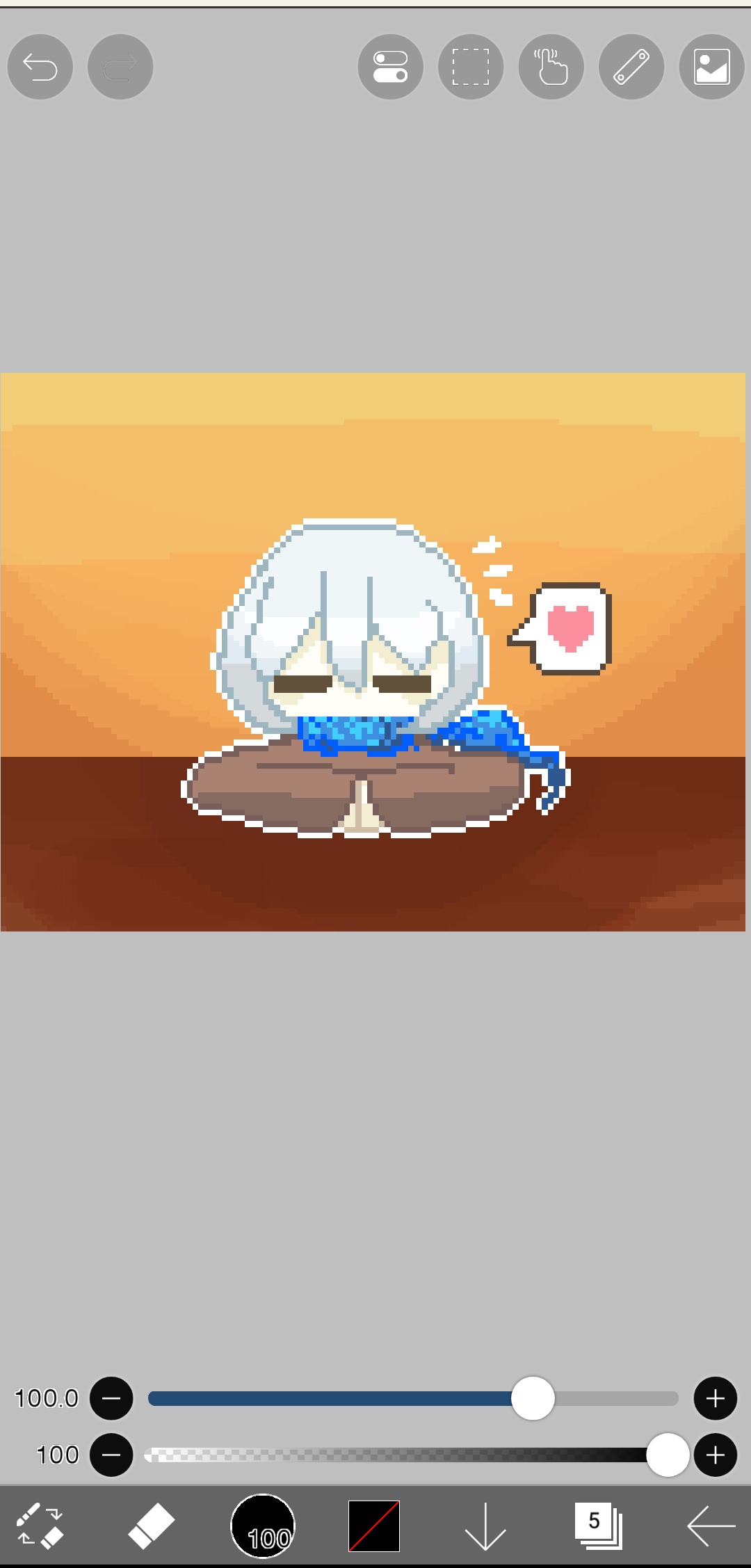 【私流】ibisPaint Xでのドット絵制作に使える機能紹介｜布団こたつ＠ドット絵／イラスト制作｜coconalaブログ