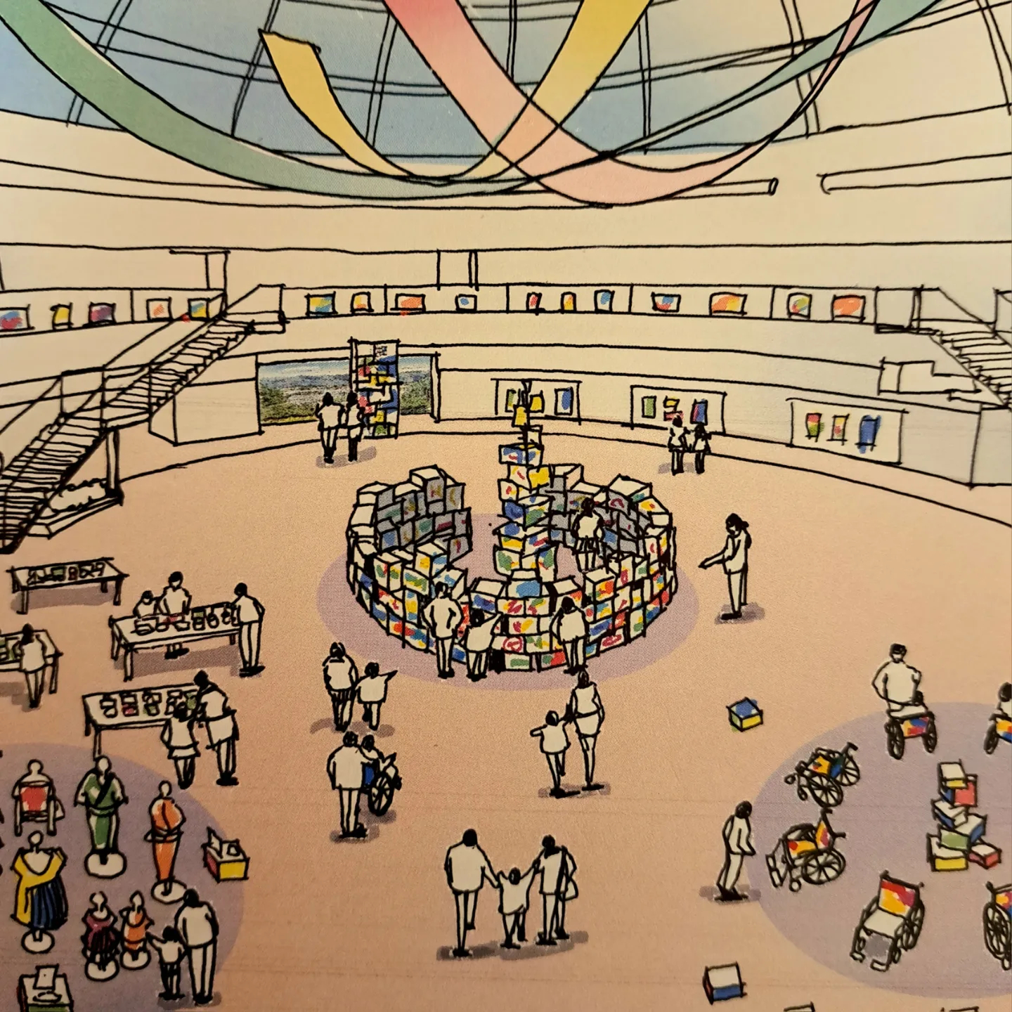 イベント企画書用のイメージイラスト｜株式会社Yo建築・環境設計室｜coconalaブログ