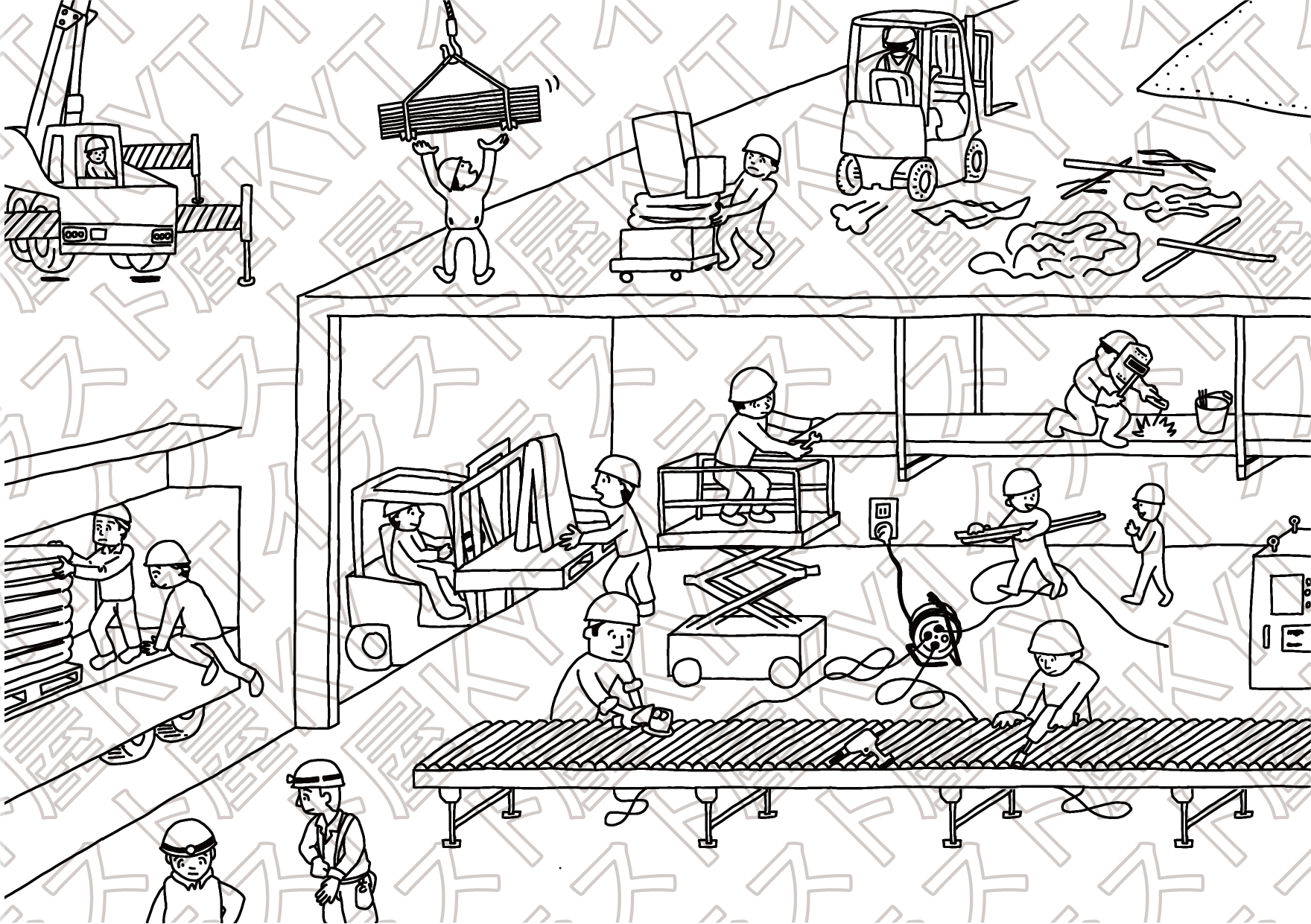 【制作実績】機械系T社様｜ヒヤリハット危険予知イラスト屋｜coconalaブログ