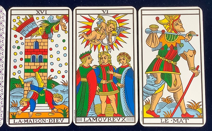 ータロットカードと私―「XVI 神の家」「VI 恋人」「番号なし 愚者」｜カルハ｜coconalaブログ