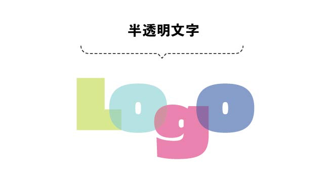 文字デザイン_4「半透明文字」｜FTC（フール・トゥ・クライ）｜coconalaブログ