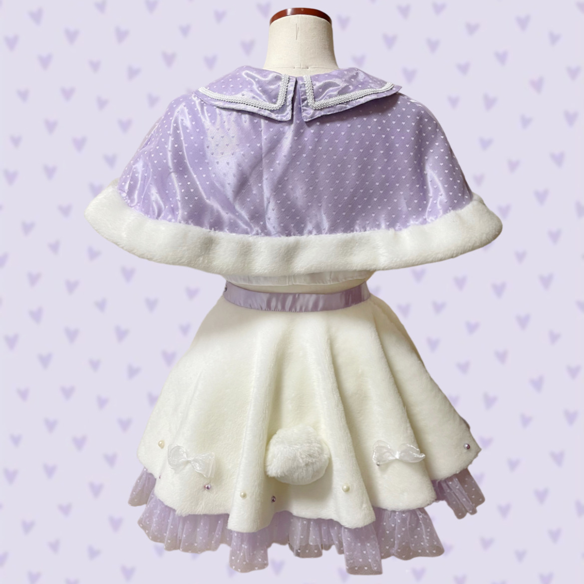 【生誕衣装】もこもこパープル衣装🐰｜costume_hrk｜coconalaブログ