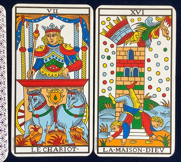 ータロットカードと私―「VII 戦車」「XVI 神の家」「XVII 星」｜カルハ｜coconalaブログ