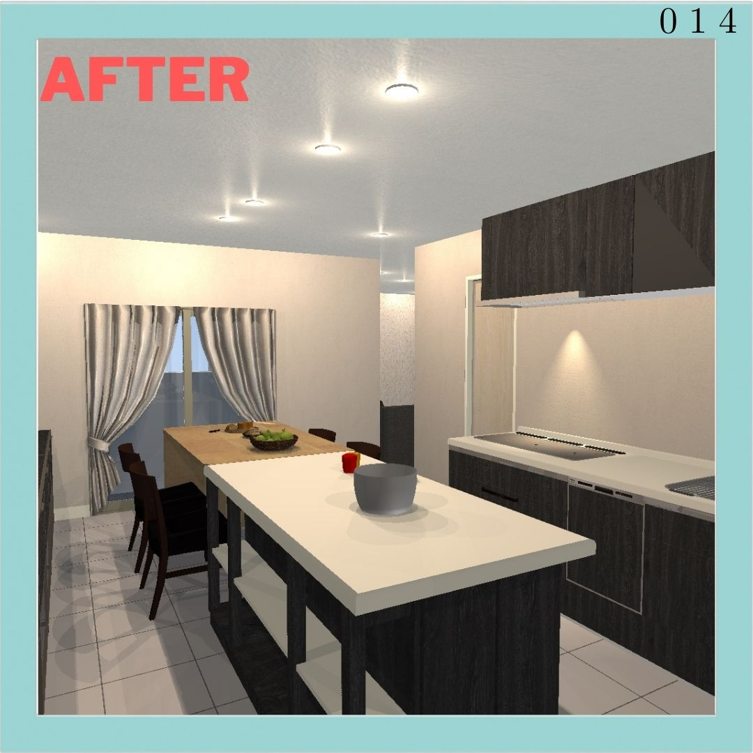 キッチンとリビングが緩く分かれた間取り｜yuzuriha 11｜coconalaブログ