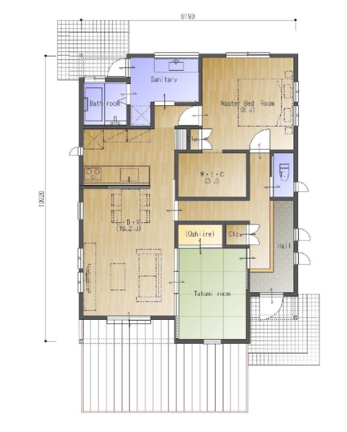 客間つきでゆったり暮らせる、モダンデザインの平屋プラン｜まどりちゃんの「VR」間取り作成サービス｜coconalaブログ