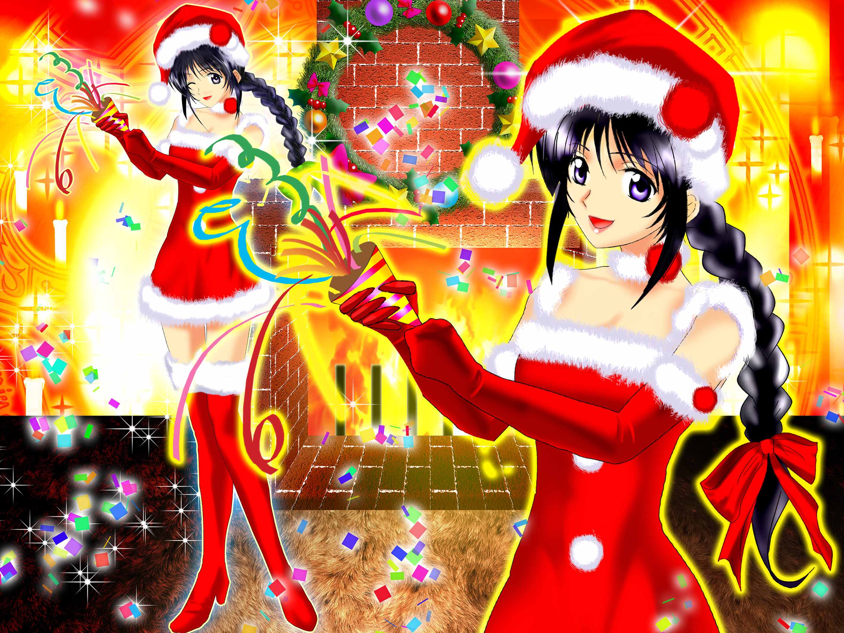 小早川美幸、サンタしちゃうぞ♪★祝誕！アニメーター中嶋敦子さん♪｜ルナ・ルーン｜coconalaブログ