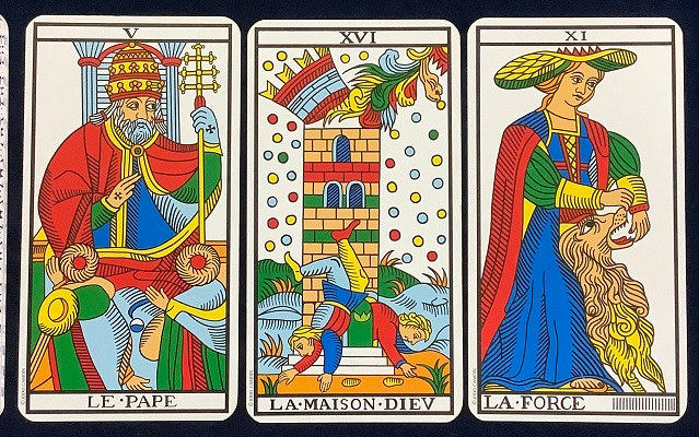 ータロットカードと私―「V 法皇」「XVI 神の家」「XI 力」｜カルハ｜coconalaブログ