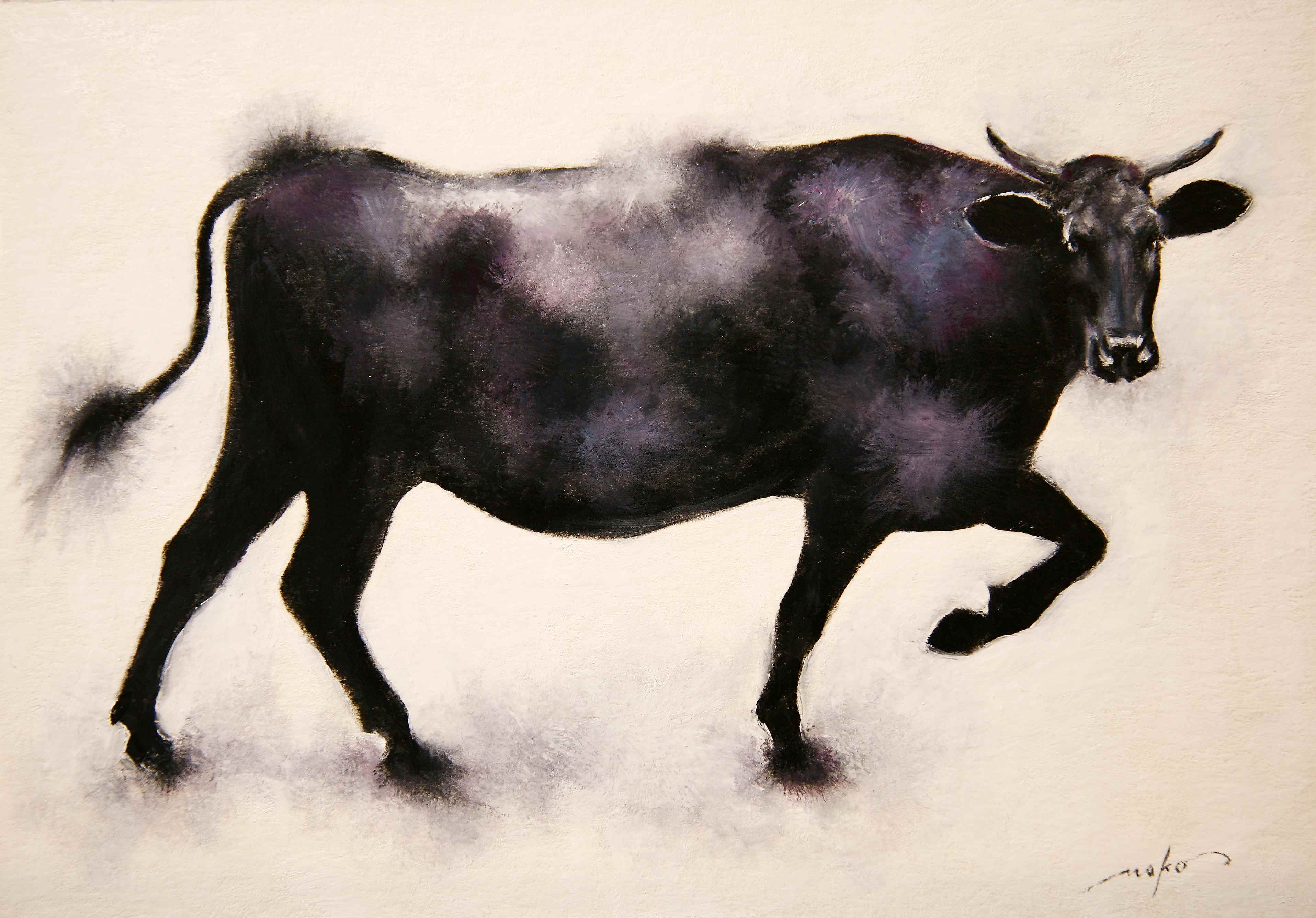 coconalaからの御依頼☆油彩画【黒の品格】～BLACK DIGNITY～｜色彩のソムリエ（画家）｜coconalaブログ