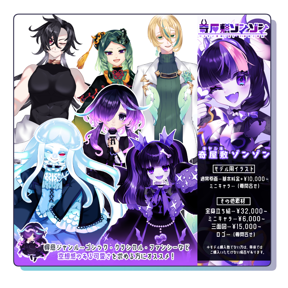 お取引の流れ・イラストレーター（Live2Dモデリング）｜不死奇ヨンシィ・鳥島いずみ｜coconalaブログ