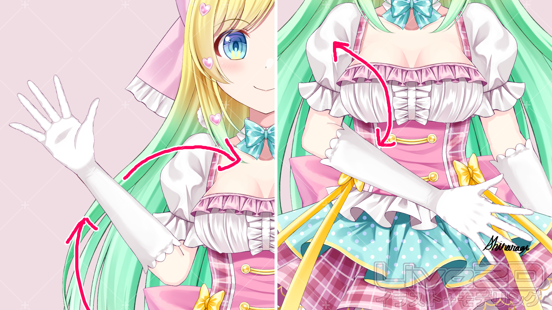 【Live2Dモデル作成記④】腕の動き(ハンドトラッキング)｜しららぎ＠イラスト＆Live2D｜coconalaブログ