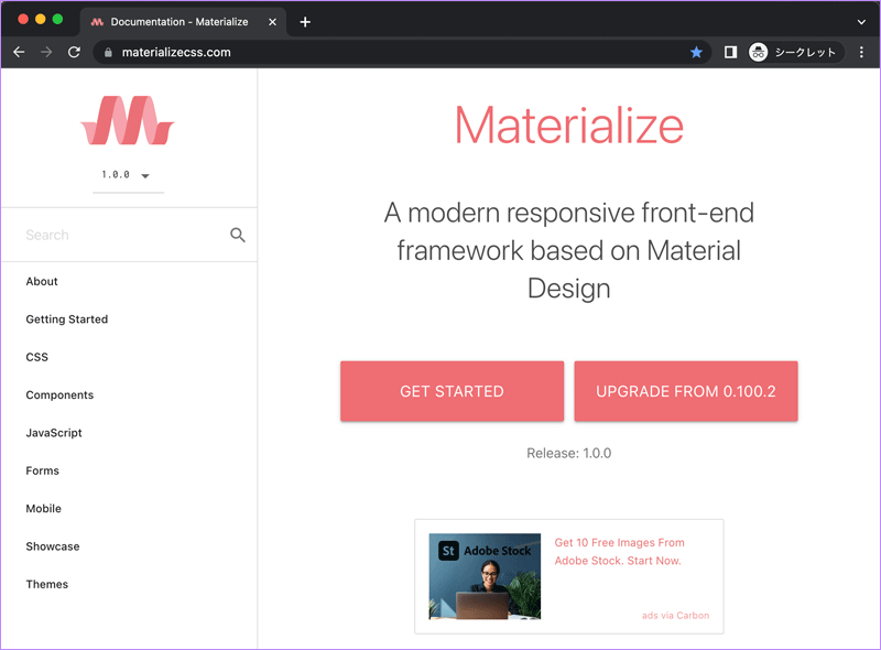 【CSS】Materialize（マテリアライズ）を使ってみよう！｜tsuyu0102｜coconalaブログ