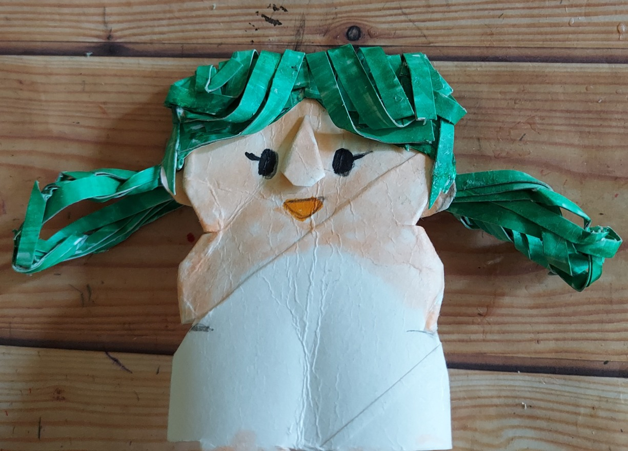 ウロコのドレスで後ろには翼がある魚座の女の子｜suou1207｜coconalaブログ