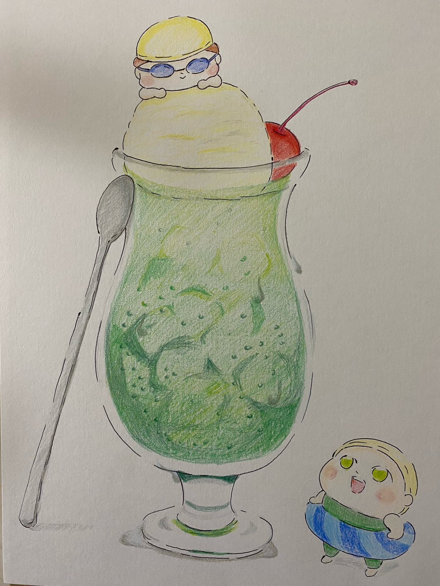 色鉛筆画｜塩田siota｜coconalaブログ