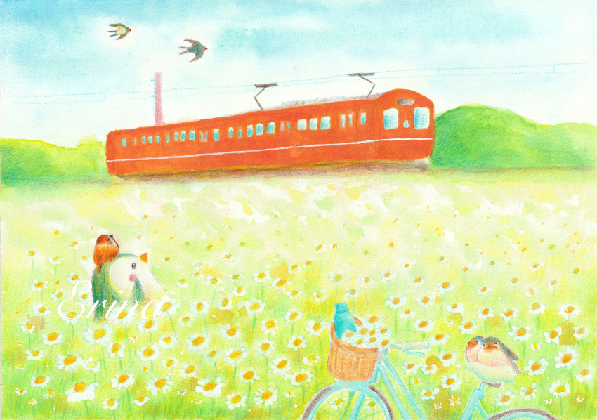 風景画オーダー頂きました。｜陽だまりの絵描きErina｜coconalaブログ