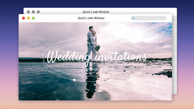 Mac風な動画！結婚式招待状動画のご紹介♪LINEで送れます！｜yuki_動画編集｜coconalaブログ