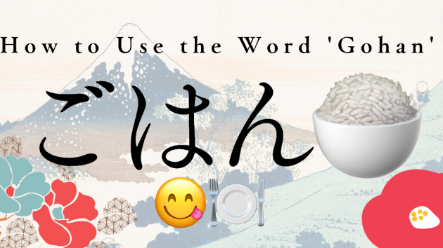 【Basic Japanese】【ごはん のつかいかた】How to Use the Word 'Gohan'｜中学英語コーチ 中村（英会話 ...