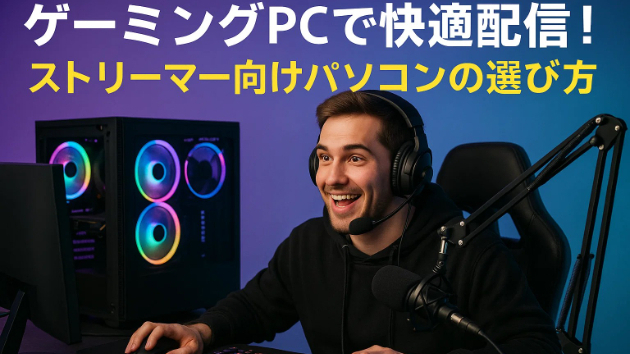 ゲーミングPCで快適配信！ストリーマー向けパソコンの選び方｜PCラボCOZY PC作成代行｜coconalaブログ