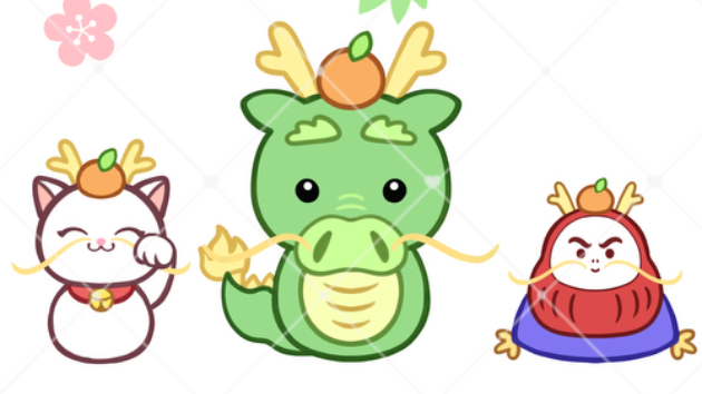 年賀状🐲｜さまるんだお｜coconalaブログ