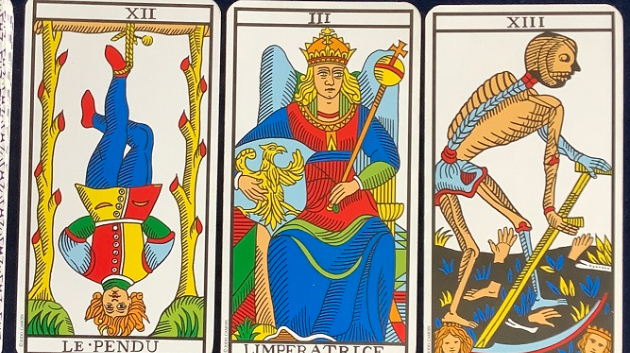 ータロットカードと私―「XII 吊るし」「III 女帝」「XIII (名前のないカード)」｜カルハ｜coconalaブログ