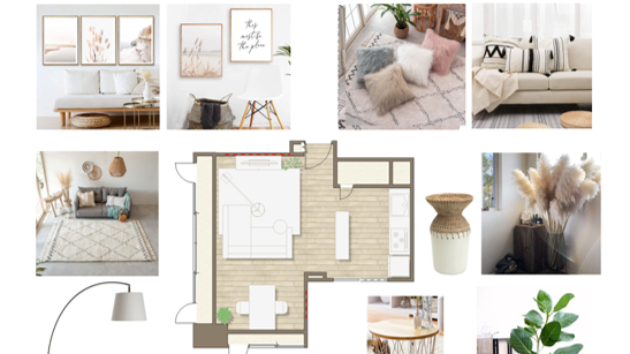 開放感あるモダンなLDK♪小物アイテムで海外インテリア風のお部屋に模様替え♡｜es interior style｜coconalaブログ