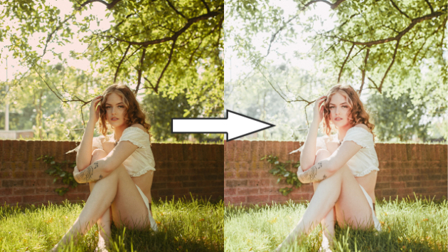 写真をふわふわした印象に変更｜Twebdesign｜coconalaブログ