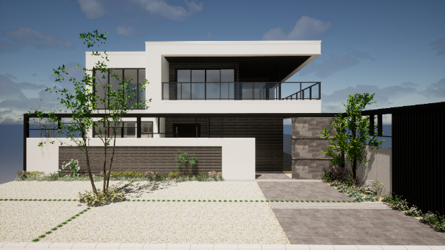 フラット外観提案1｜House design labo｜coconalaブログ