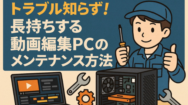 トラブル知らず！長持ちする動画編集PCのメンテナンス方法｜PCラボCOZY PC作成代行｜coconalaブログ