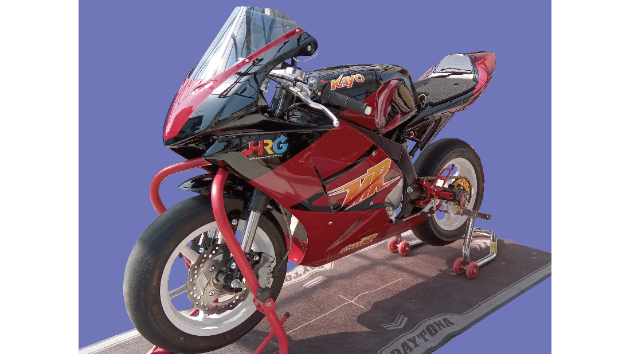 KAYO MR150 中国製ミニバイクのオールペン｜ペイント屋バイカー＠株式会社山澤工房｜coconalaブログ