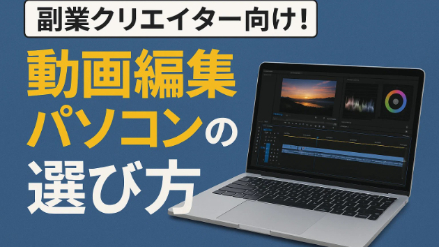 副業クリエイター向け！動画編集パソコンの選び方｜PCラボCOZY PC作成代行｜coconalaブログ