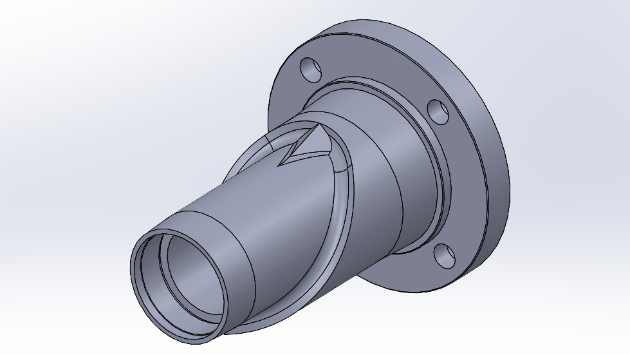 【モデリング事例紹介】SOLIDWORKSでちょっと変わったフランジ付パイプを作ってみた！｜よねだ_design28｜coconalaブログ