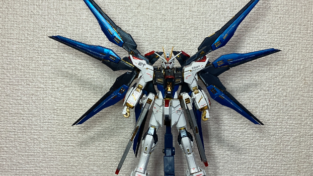 【完成報告】1/144 RG ストライクフリーダムガンダム チタニウムフィニッシュ.ver ②｜懐空工房｜coconalaブログ