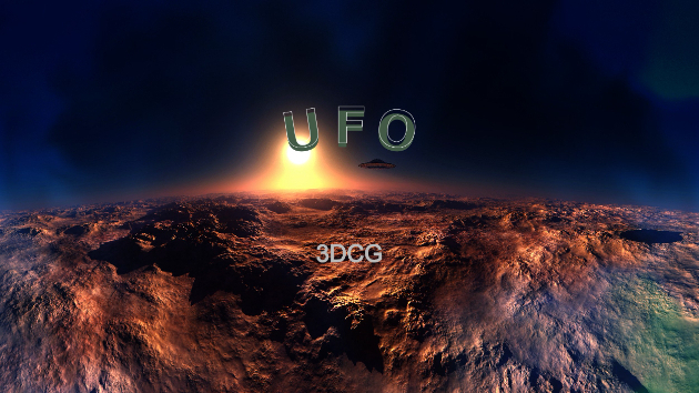 UFO 3DCG｜jjj9｜coconalaブログ