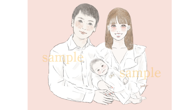 ☆ファミリーイラスト☆｜yko_illust｜coconalaブログ