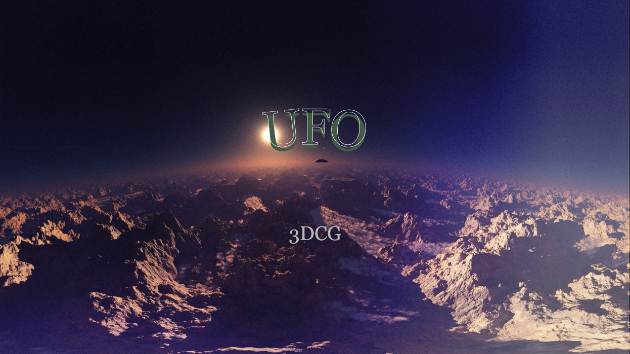 UFO 3DCG｜jjj9｜coconalaブログ