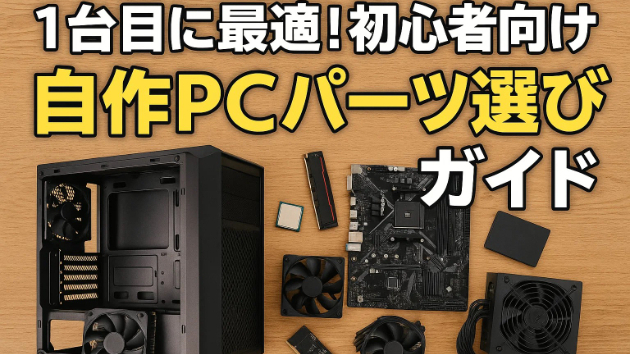 1台目に最適！初心者向け自作PCパーツ選びガイド｜PCラボCOZY PC作成代行｜coconalaブログ